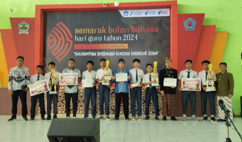 Semarakan Bulan Bahasa dan HGN, SMAN 1 Rembang Purbalingga Gelar Aneka ...