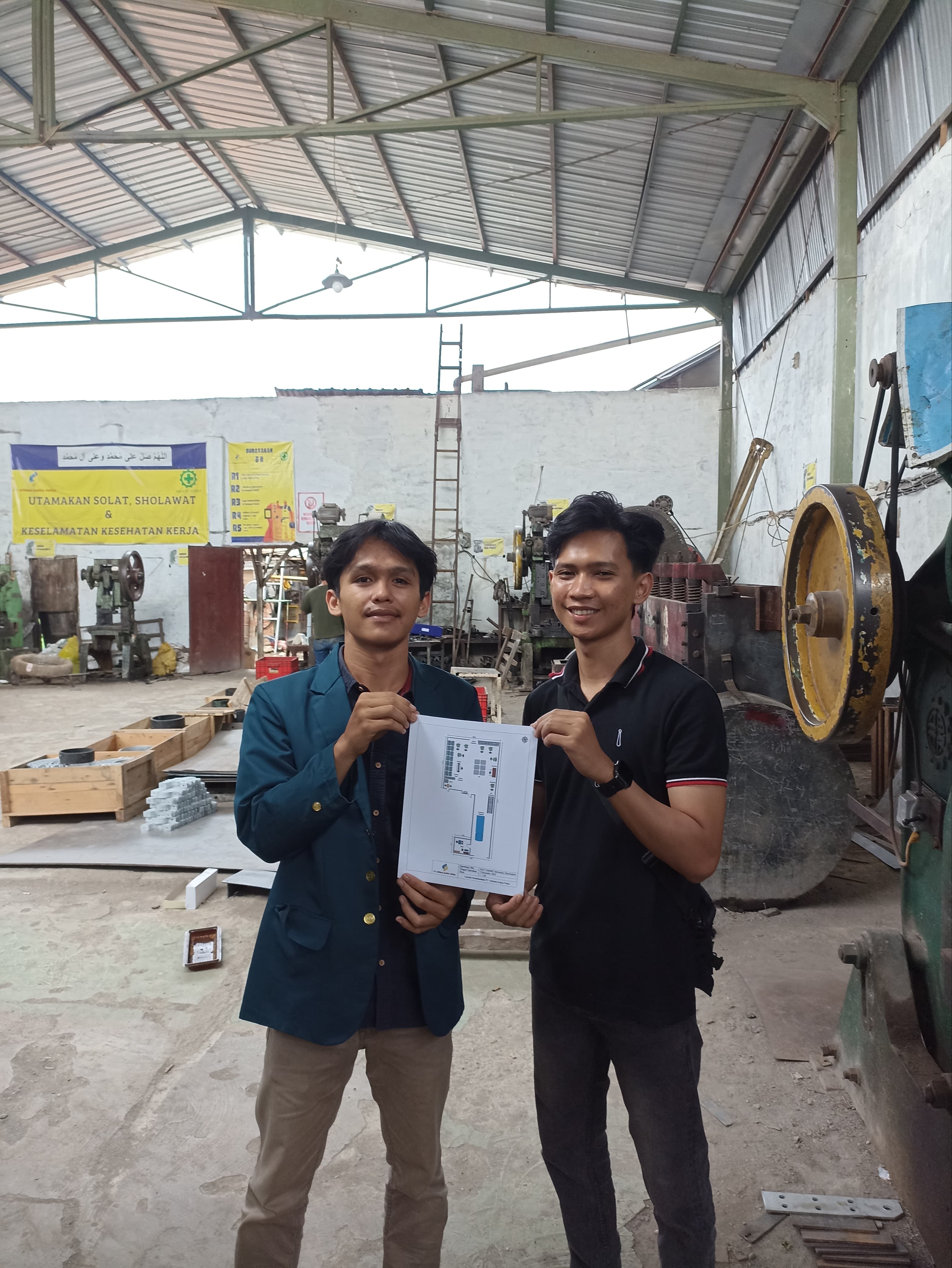 Dari Kampus ke Industri: Mahasiswa KKN Undip Rancang Denah Tata Ruang ...