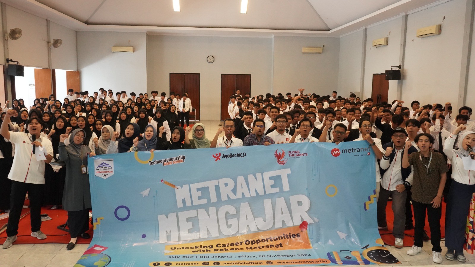 Anak Usaha Telkom Luncurkan CSR Metranet Mengajar untuk SMK, Ini ...