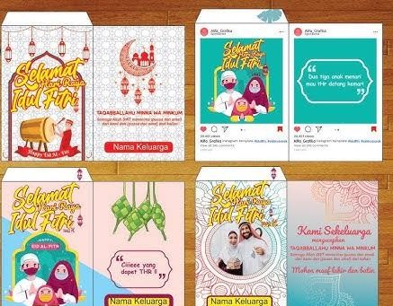 5 Cara Membuat Desain Amplop Lebaran Unik Buatan Sendiri | NNC Netralnews