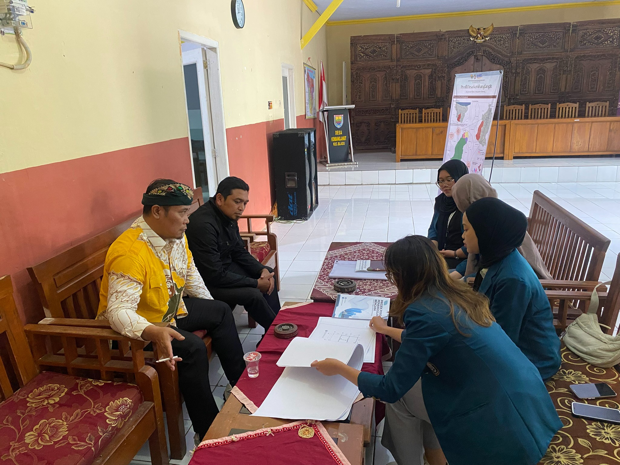 Perancangan Posko Penanggulangan Bencana Desa Kembanglangit, Kecamatan ...