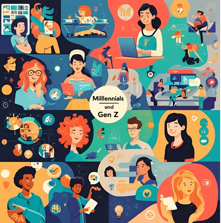 Dunia Milik Mereka: Saat Milenial dan Gen Z Menulis Ulang Peta ...