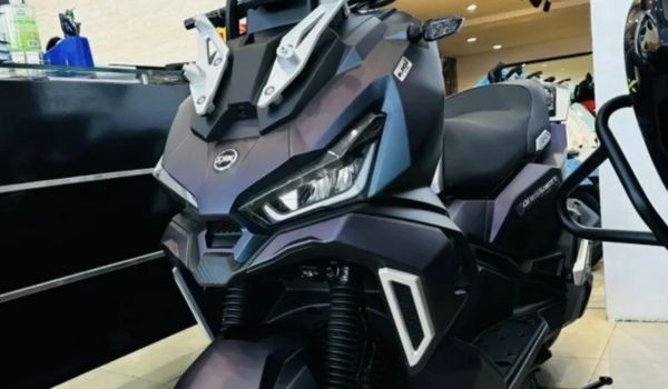 SYM Husky ADV 150 2025 Tampil dengan Warna Ungu dan Fitur Premium, Siap ...