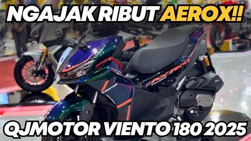 Review QJ Viento 180: Skutik Gahar 180cc Ini Punya Teknologi Hybrid ...