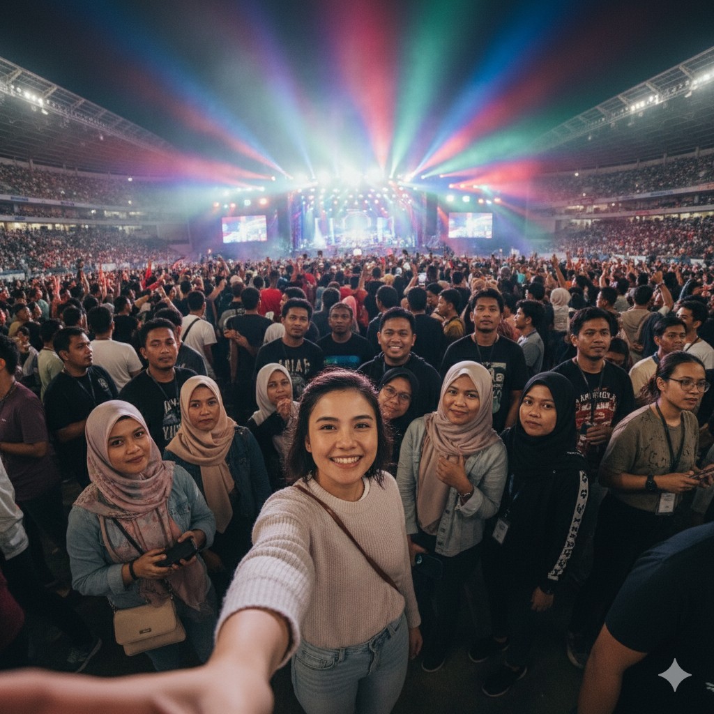 Cara Edit Foto Ala Konser Virtual dengan Gemini AI, Hasilnya Seperti ...