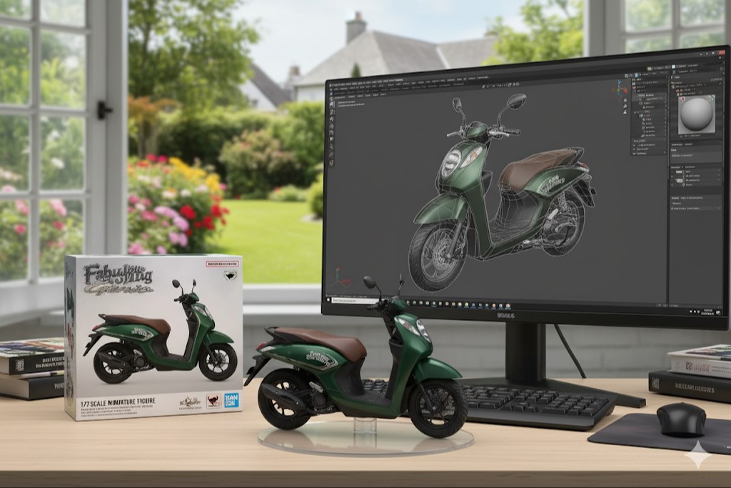 Cara Membuat Miniatur Motor AI Menggunakan Gemini yang Lagi Viral | NNC ...