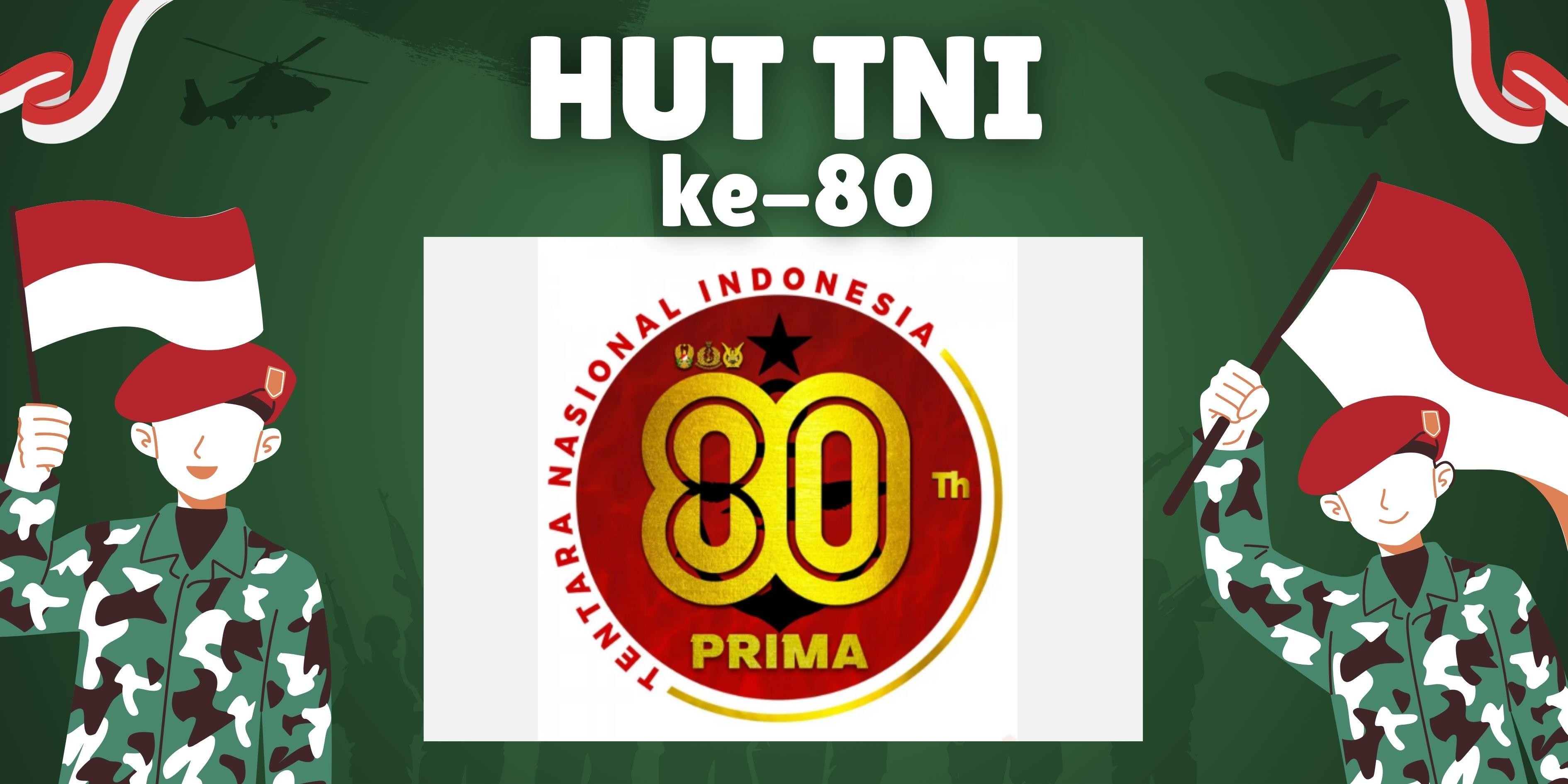 Logo dan Tema Resmi HUT TNI 2025: TNI Prima, TNI Rakyat, Indonesia Maju ...