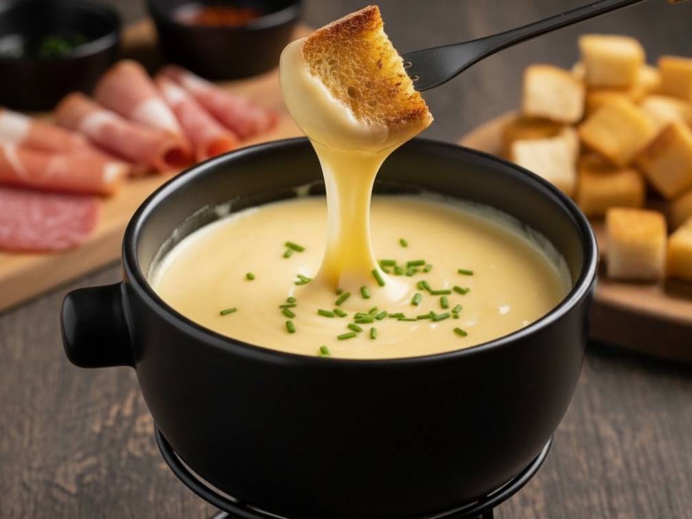 Cheese Fondue: Sajian Lelehan Keju Khas Swiss yang Mendunia | NNC ...