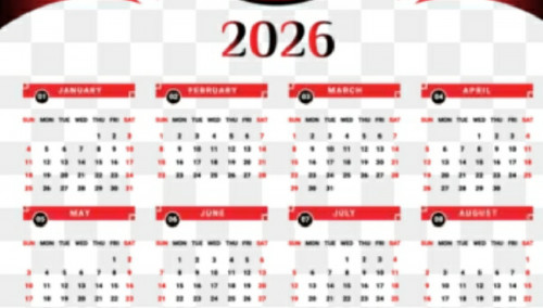 Download Kalender 2026 PDF Resmi: Link Langsung Kalender 2026 Lengkap ...