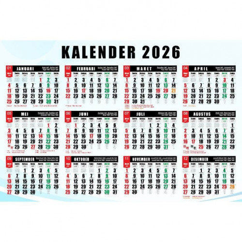 Libur Panjang Selama 2026: Cek Daftar Lengkap Hari dan Tanggalnya untuk ...