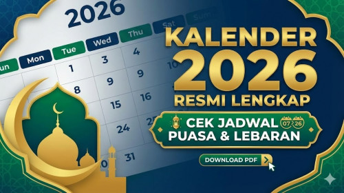 Jadwal Puasa dan Lebaran di Kalender 2026 Resmi Lengkap dengan Prediksi ...
