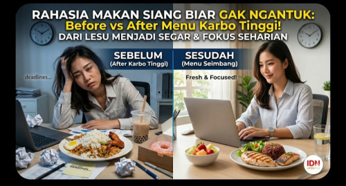Rahasia Tetap Fit: Pilihan Menu Makan Siang Praktis yang Enggak Bikin ...