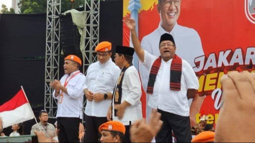 Anies Baswedan Tampil Perdana dalam Kampanye Pramono Anung-Rano Karno ...
