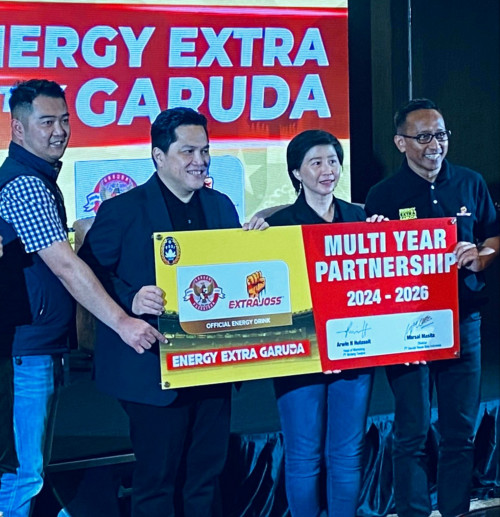 Resmi Kerja Sama dengan Timnas, Extra Joss Hadir Beri Energi Extra ...