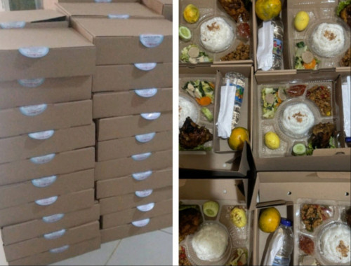 Jadi Korban Orderan Fiktif Ratusan Nasi Box dari Wanita Berbaju Loreng ...