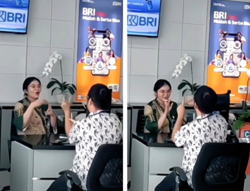 Viral CS BRI Layani Nasabah Tuli dengan Bahasa Isyarat | NNC Netralnews