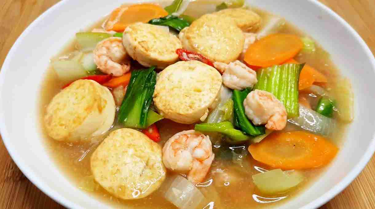 Resep Sapo Tahu Udang Ala Restoran, Menu Makan Siang Praktis untuk ...