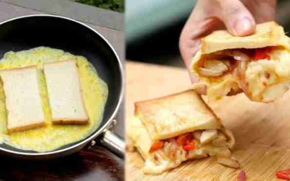 Resep Roti Telur Lipat Korea Untuk Sarapan Cuma 5 Menit Nnc Netralnews