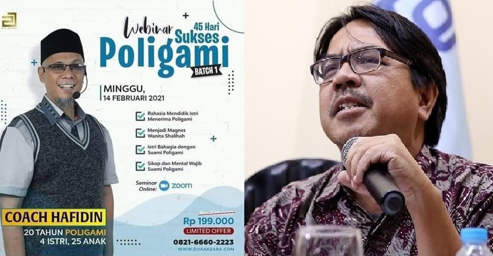 Webinar Sukses Poligami dalam 45 Hari, AA: Contoh Keterbelakangan Umat ...